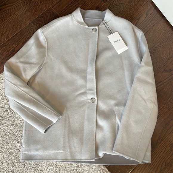 Theory | Jackets & Coats | Theory Reversible Boy Coat Light Cloud Dark ...